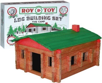 Roy Toy Log Cabin Set - Whispering Pines Catalog